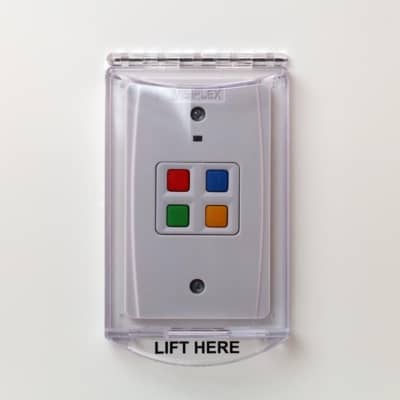 Wall Mounted Alert Button for Commercial Emergency Alert Applications