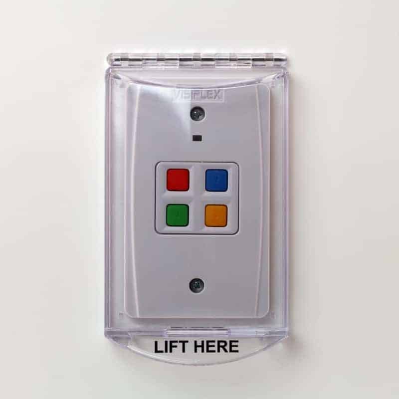 Wall Mounted Alert Button for Commercial Emergency Alert Applications