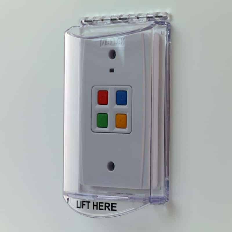 Wall Mounted Alert Button for Commercial Emergency Alert Applications