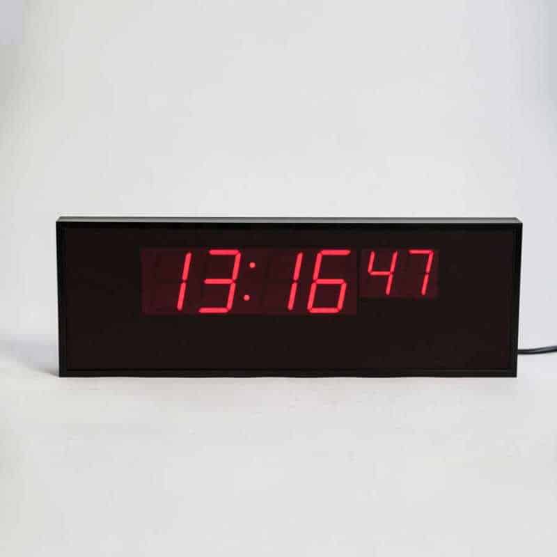 TS5261 - Wireless, Wall LED Clock for schools and commercial time ...