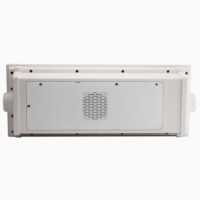 Wireless Message Board for text messaging and digital time display